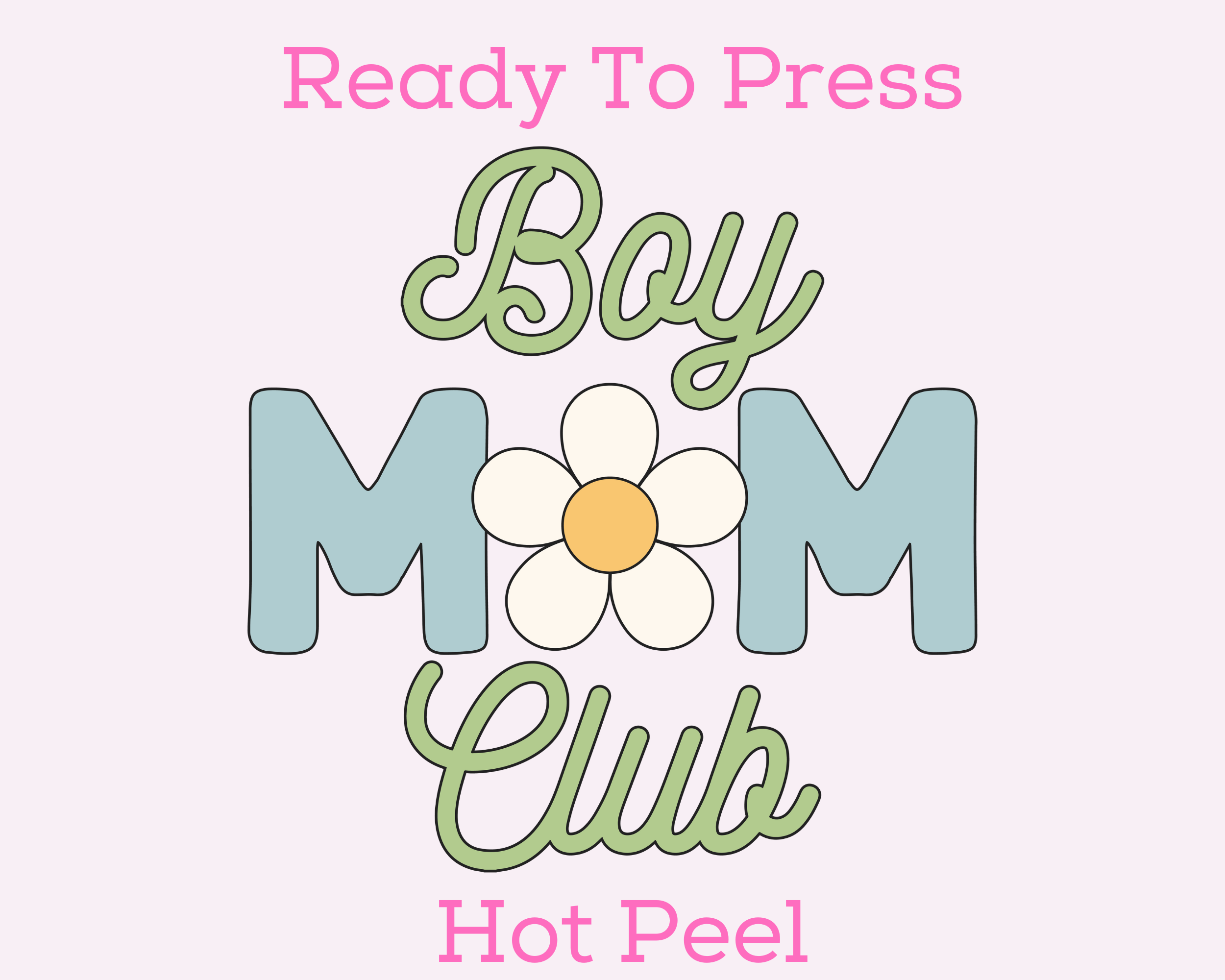 Boy Mom Club Mom DTF TRANSFER or UV DTF STICKER DECAL – AlwaysBlanks