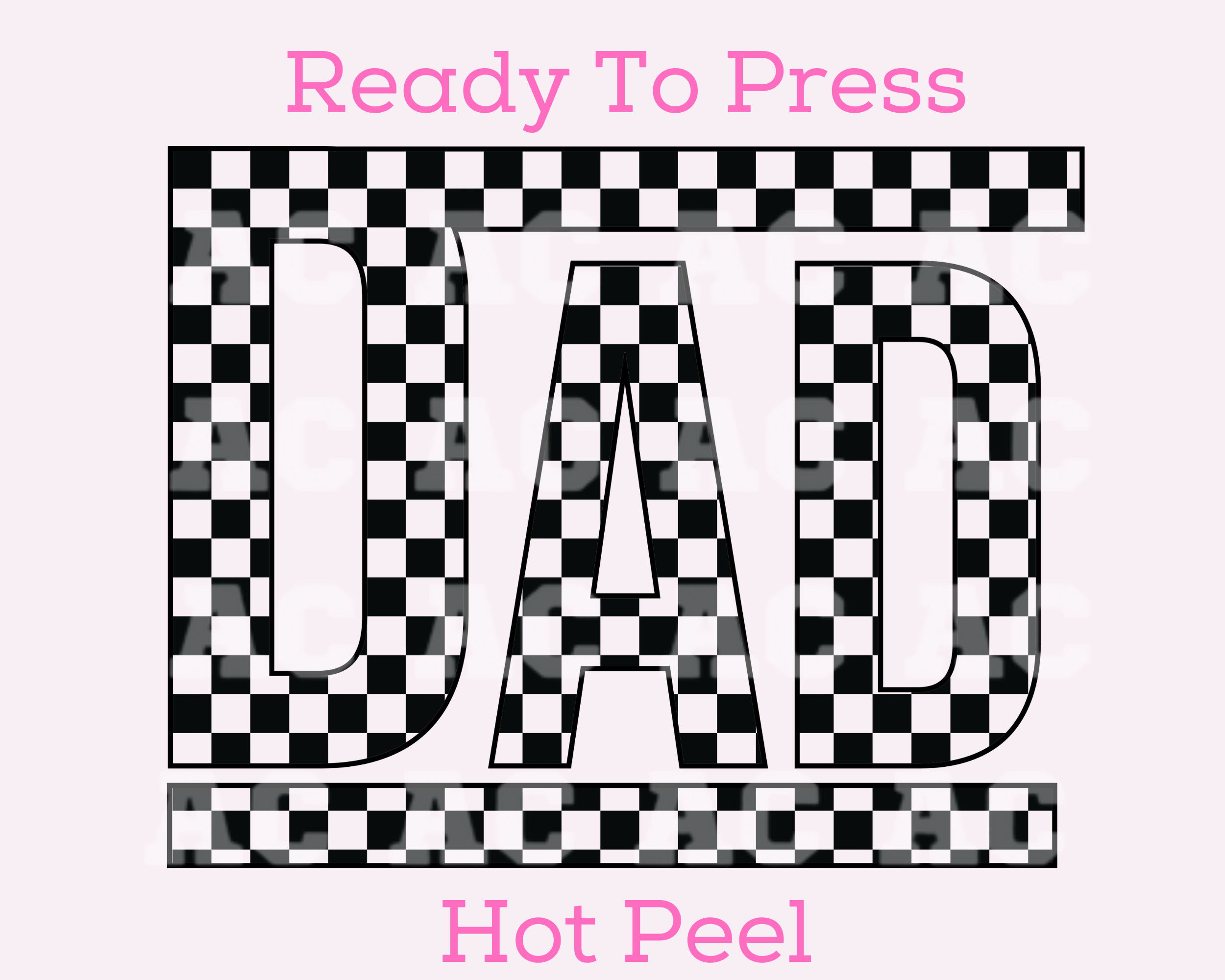 Vans Dad (Black) DTF TRANSFER or UV DTF STICKER – AlwaysBlanks