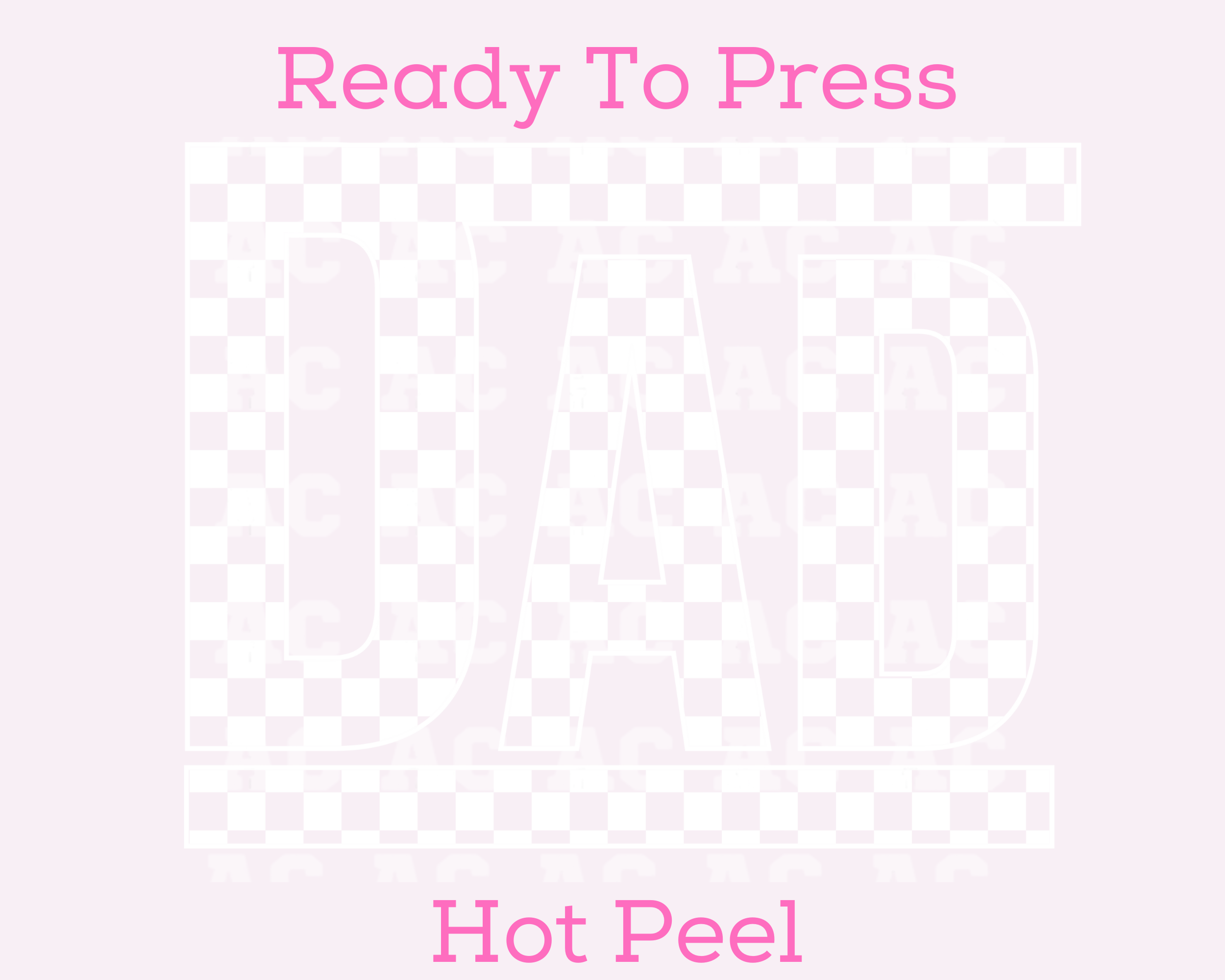 Vans Dad (White) DTF TRANSFER or UV DTF STICKER – AlwaysBlanks