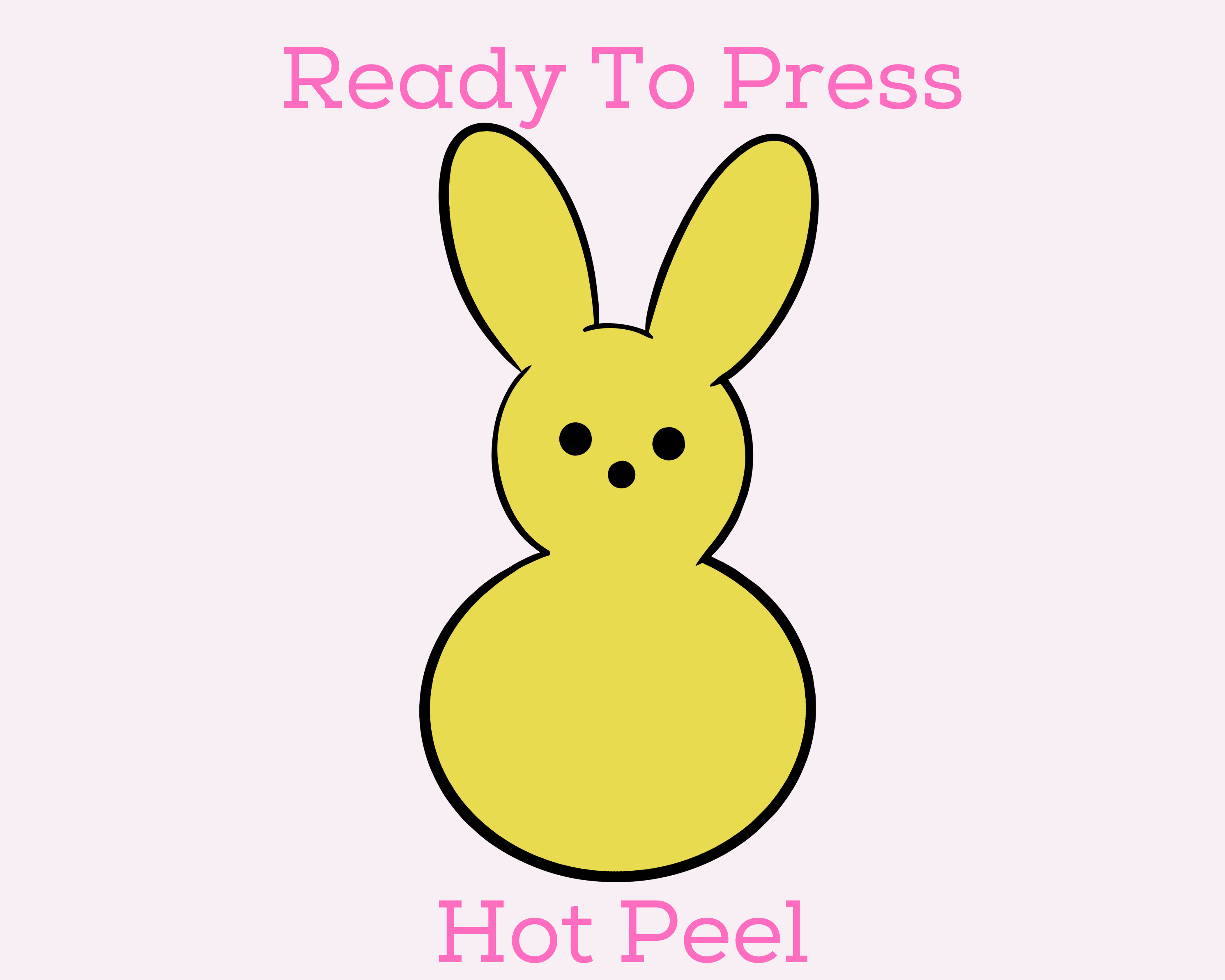 Yellow Peep Easter DTF TRANSFER or UV DTF STICKER or UV DTF STICKER ...