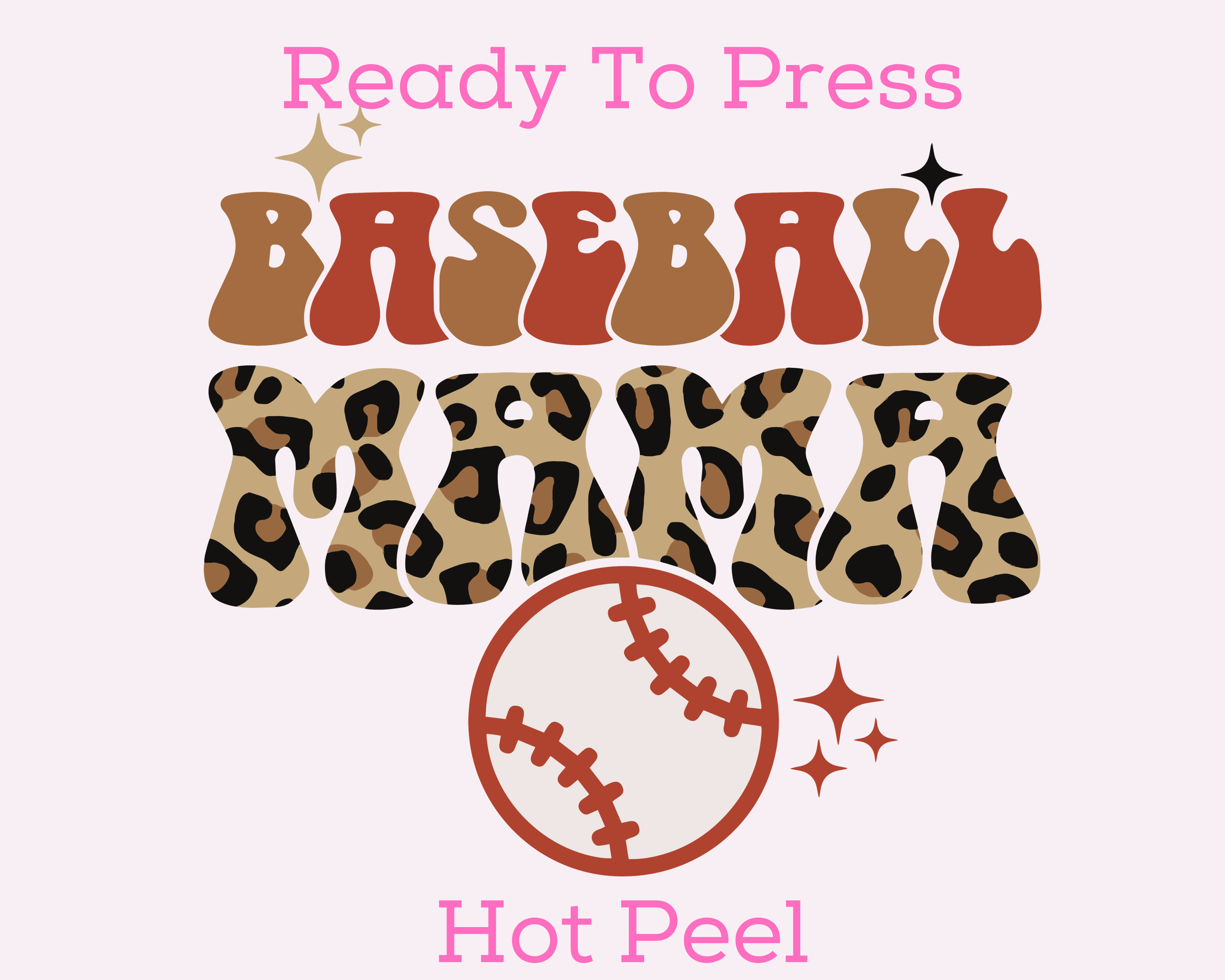 Leopard Print Baseball Mama DTF TRANSFER – AlwaysBlanks