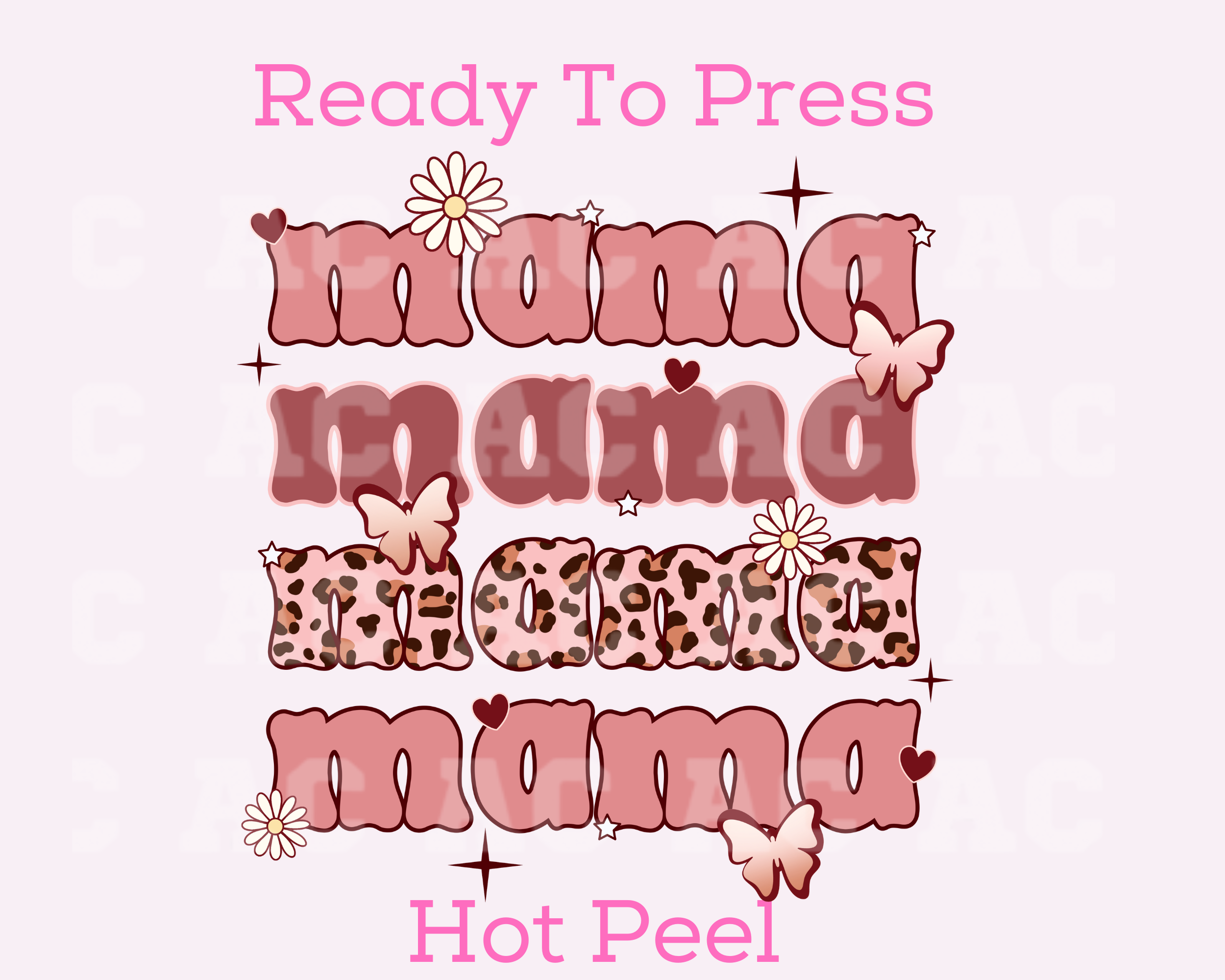 Boho Mama DTF TRANSFER or UV DTF STICKER DECAL – AlwaysBlanks
