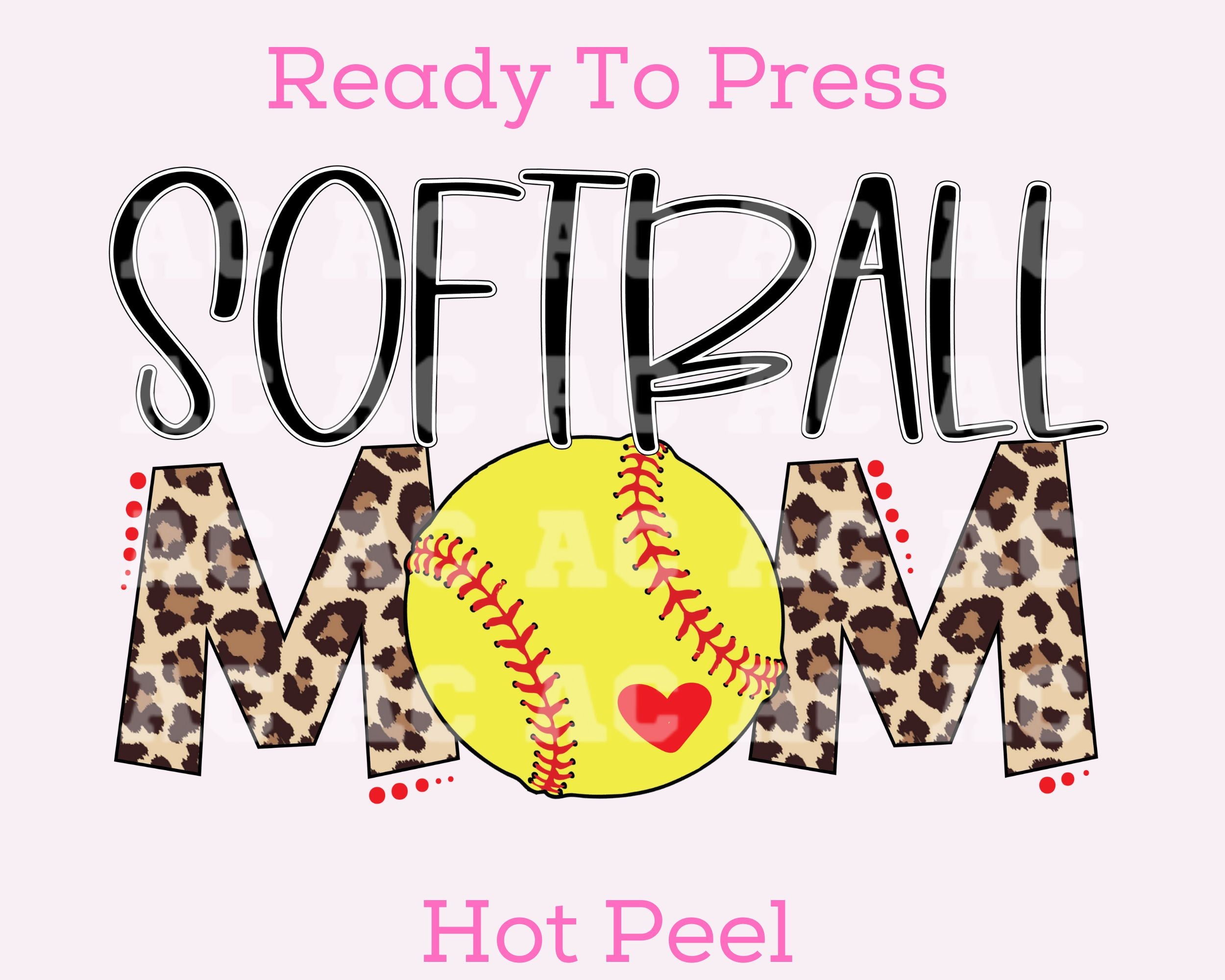 Softball Mom DTF TRANSFER – AlwaysBlanks